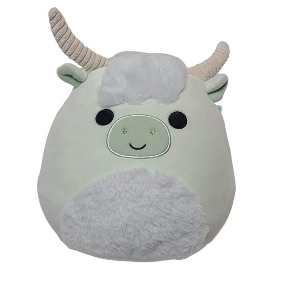 Squishmallows | Toys | Squishmallows Iver The Highland Cow Plush 8 Mint Green Stuffed Toy ...